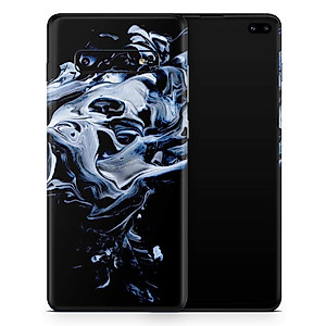DesignSkinz Liquid Abstract Paint V77 Protective Vinyl Decal Wrap Skin Cover Compatible with The Samsung Galaxy S20 (Screen Trim & Back Glass Skin)