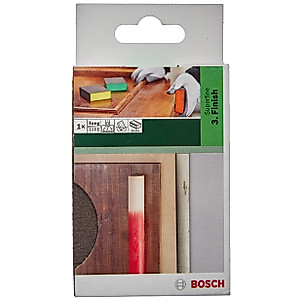 Bosch 2609256348 DIY Contour Sanding Sponge Very Fine Thread 180