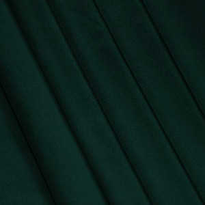 SNITIE Emerald Green 84in Long Pom Pom Velvet Curtains with Rod Pocket Thermal Insulated Soft Privacy Light Filtering Velvet Drapes for Bedroom Living Room, 2 Panels (Emerald Green, 42 x 84In Long)