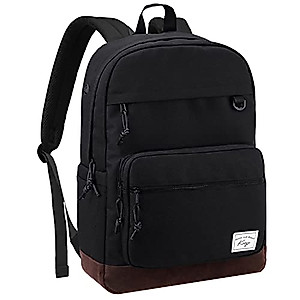Kasqo Water Resistant Lightweight Backpack for Men Women Casual College Travel Bag for Teen