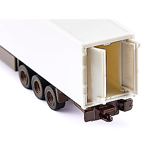 Truck with Double Pup Trailers DHL Road Train 1/87 (HO) Diecast Models by Siku SK1806