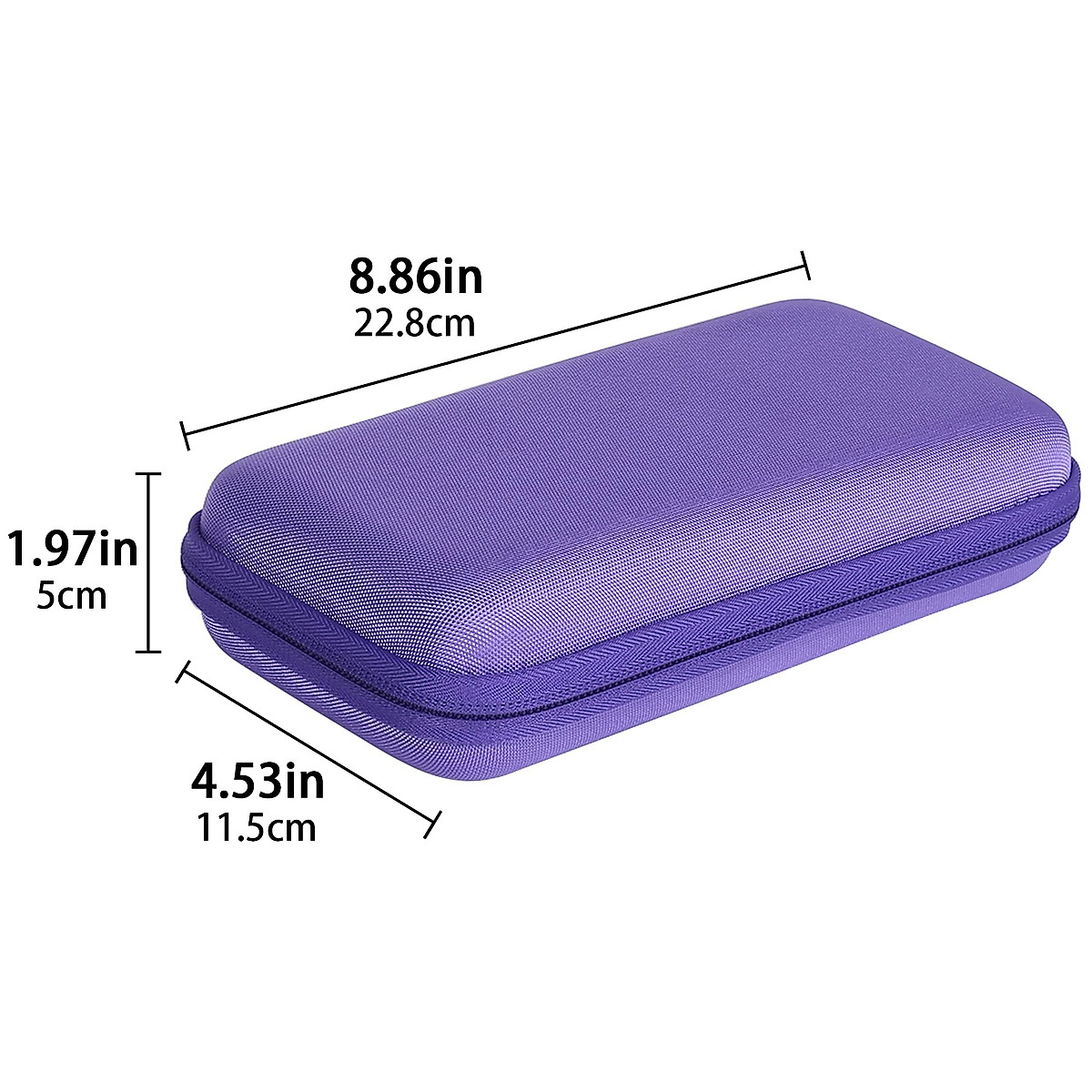 co2CREA x Texas Instruments for TI-84 Graphing Calculator Hard Case, Carrying Case for TI-84 Plus/TI-Nspire CX II CAS/TI-Nspire CX II/TI-83 Plus/TI-89 Titanium/TI-85/TI-86 Calculator, Purple