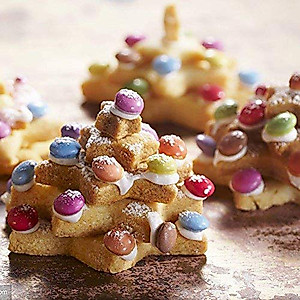 Star Cookie Cutter Set, Stainless Steel Biscuit Cutters (Star 10pcs)