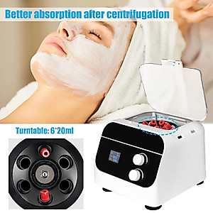 Electric Centrifuge Machine Lab Centrifuge 6x20ml 4000rpm for Serum/Fat Separator PRF Extractor 110V US Plug