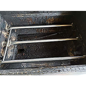 onlyfire Stainless Steel Burner Tube Set Fits for Weber Genesis 300 Series Grills (2008-2010), 34-1/4" Long