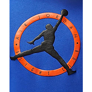 Nike Jordan Flight Men's Graphic Fleece Pullover Hoodie (as1, alpha, l, regular, regular, Standard, Game Royal)