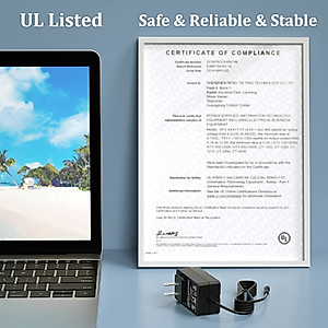 21W Replacement for Echo Alexa Charger Compatible with Echo1st & 2nd Gen, Fire TV (2nd Gen), Show (1st Gen), Plus (1st Gen), Look, Link Power Adapter【5FT】