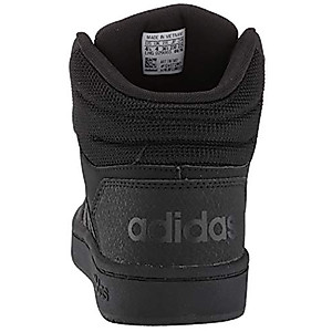 adidas Unisex-Baby Hoops MID 2.0 I Sneaker, Black, 10 M US
