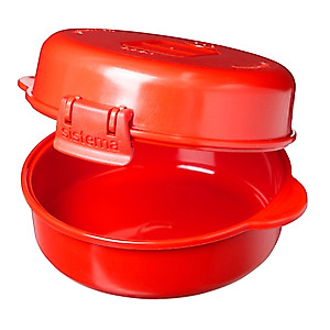 Sistema Red Polypropylene 'Easy Eggs' Microwave Dish