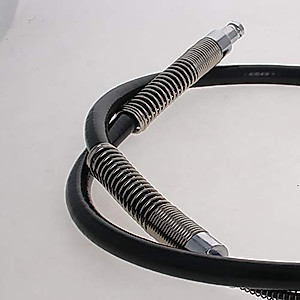 Utoolmart Flexible Shaft Rotary Tool, 39 Inch Length 4mm Dia Inner Core Spring Extension, for Power Drill Hanging Mill Grinder