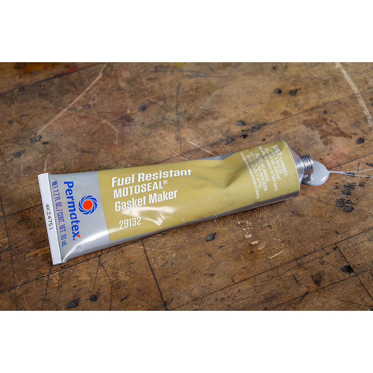 Permatex 29132 MotoSeal 1 Ultimate Gasket Maker Grey, 2.7 oz.