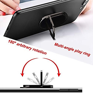 NMEGOU Newest USB Cigarette Lighter Magnetic Phone Holder Car Mount Stand Ring Clip for iPhone 11 case Samsung Cell Phone Ring Lighter. Patent No.201830690795.2
