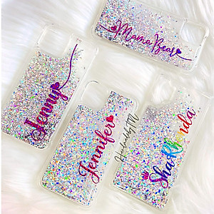 HandmadebyTN glitter case for iPhone 16 Pro max iPhone 14 Pro max iPhone 13 pro Max iPhone 15 pro max iPhone 12 case | compatible for Galaxy S24 Ultra case Galaxy S23 Ultra S22 ultra S24 Plus case