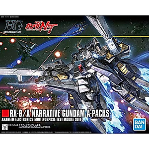 Bandai 1/144 HGUC Narrative Gundam A Equipment Plastic Kit