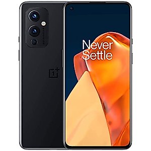 OnePlus 9 Astral Black, 5G Unlocked Android Smartphone U.S Version, 8GB RAM+128GB Storage,120Hz Fluid Display (Renewed)