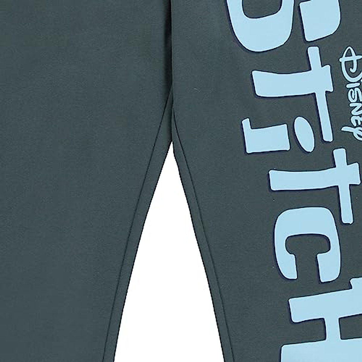 Disney Ladies Lilo and Stitch Joggers - Lilo and Stitch Varsity Athletic Jogger Sweatpants Lilo and Stitch Multi Print Sweatpants (Charcoal, Small)