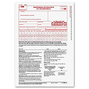 1099 NEC Forms 2022, 1099 NEC Laser Forms IRS Approved Designed for QuickBooks and Accounting Software 2022, 4 Part Tax Forms Kit, 25 Vendor Kit – Total 38 (108) Forms