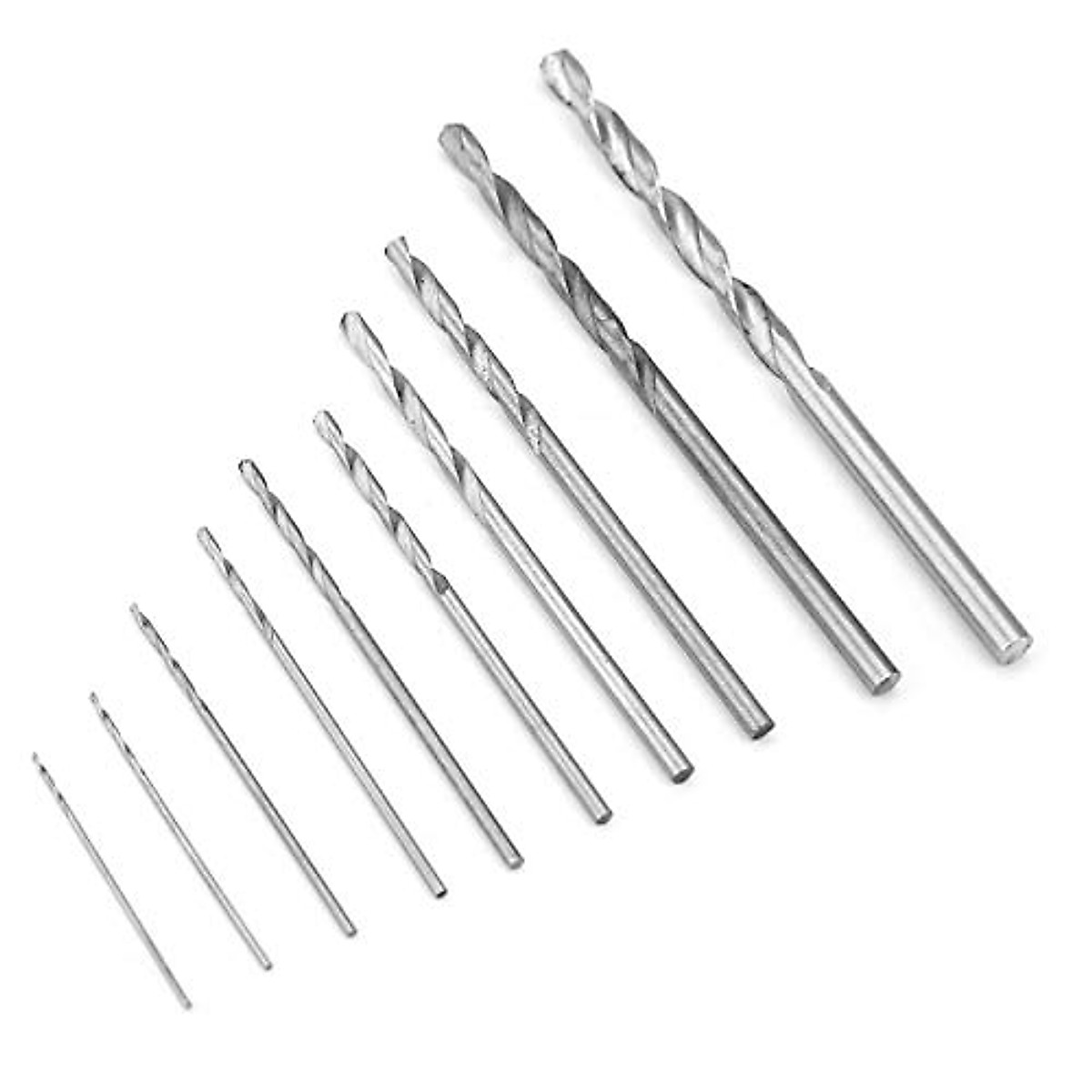 Twist Drill Bits,10 Different Specifications of Twist Drill bits,for Most Drilling Jobs and Materials Such as Thin Metal,Durable
