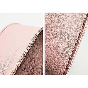 PKSANIT Womens Lightweight Crossbody Bag Shoulder Bag, Double Pocket Lock Square Bag Shoulder bag (White)