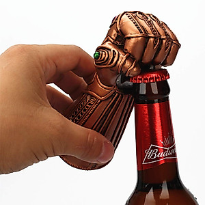 Tovip Creative Multipurpose Infinity Gauntlet Glove Beer Bottle Opener Fashionable Useful Soda Glass Cap Remover Tool Household