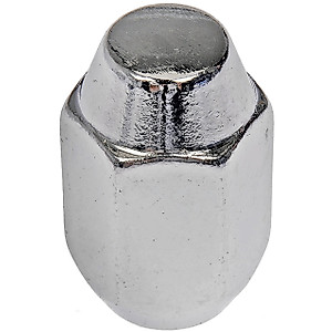 Dorman 711-309 Wheel Nut Chrome Acorn 1-Pc M12-1.50 Compatible with Select Models, 4 Pack