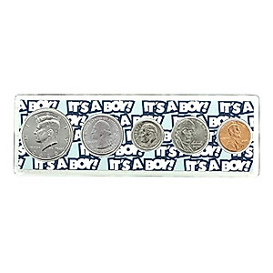 2023-5 Coin Birth Year Set in "It's a Boy" Holder Collection Seller Uncirculated