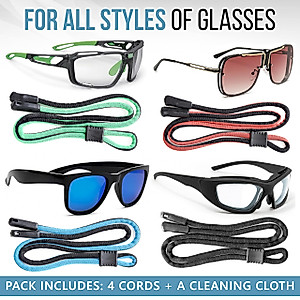 SIGONNA Eyeglasses String Holder Strap - Eyeglass Holder Chains for Women Man - Glasses Chain Lanyard Cords - Neck Sunglass Strap Retainer Rope