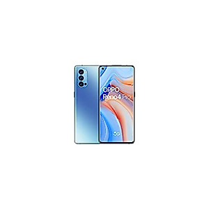 OPPO Reno4 Pro 5G Dual-SIM 256GB (GSM Only | No CDMA) Factory Unlocked Android Smartphone (Galactic Blue) - International Version