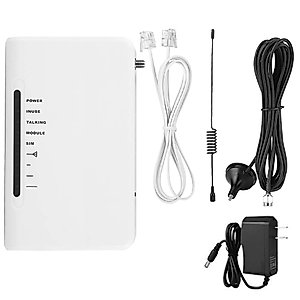 Xinwoer LED Fixed Wireless Terminal Quad-Band GSM 850/900/1800/1900MHz Alarm, for Telephone Landlines, Alarms, Recording Boxes(US)