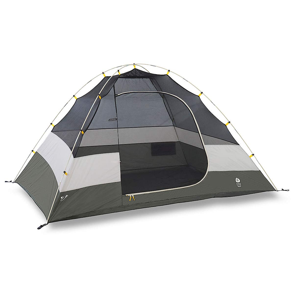 Sierra Designs Tabernash 2/4/6 Person Tent for Camping - Easy Setup – Includes a Waterproof Removable Rain Fly, Ready for Any Conditions - Included Burrito Bag for Quick and Easy Storage