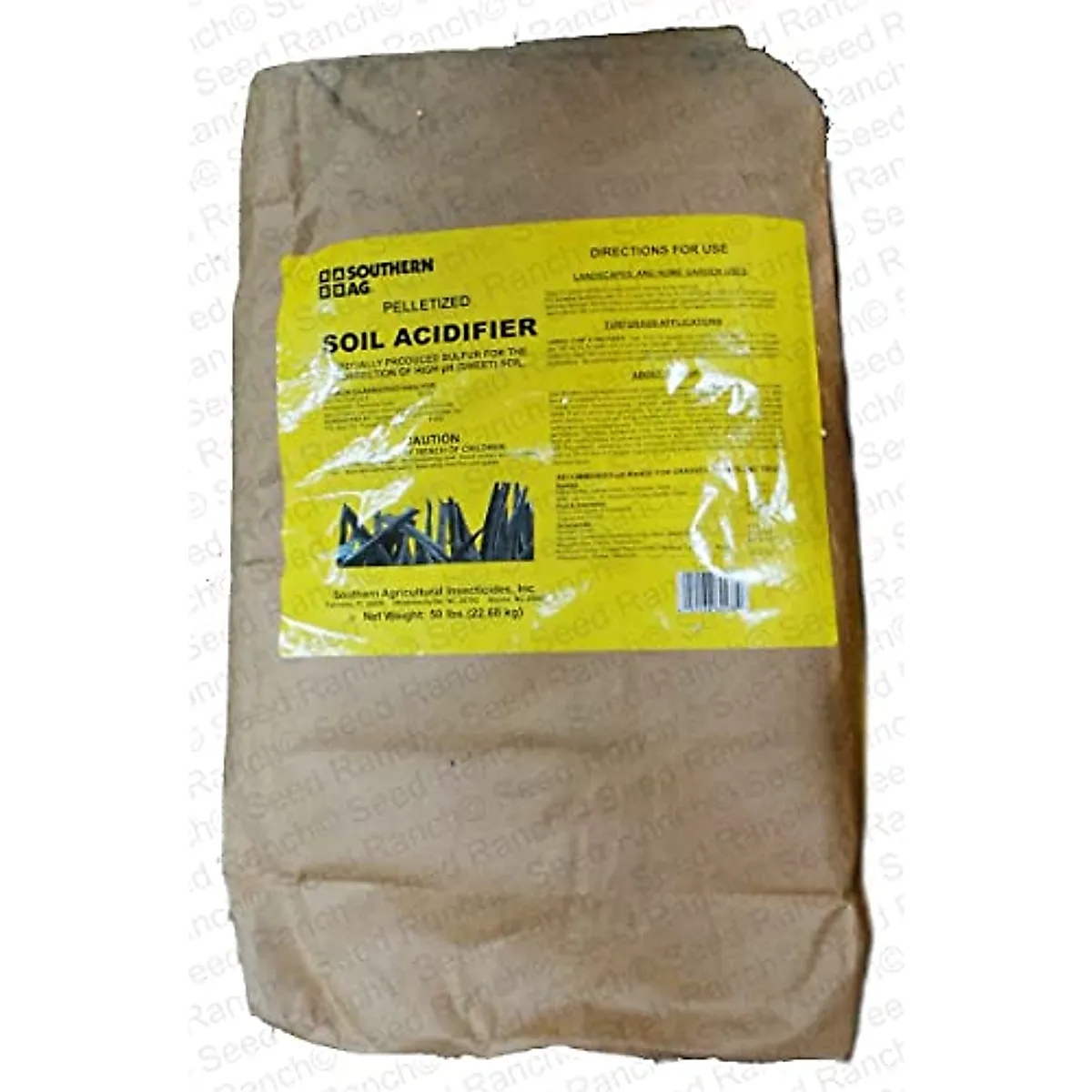 Blueberry Bush Granular Sulfur Fertilizer ( Soil Acidifier ) - 50 Lbs..