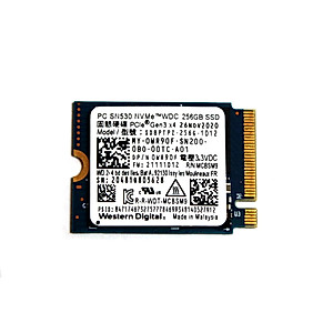 WR90F Genuine Replacement for Dell SN530 256GB 2230 NVMe Solid State Drive SSD