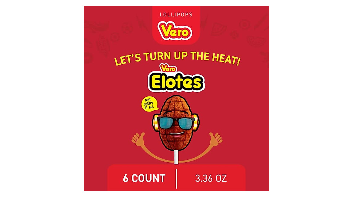 Vero Elotes Strawberry Chili Lollipops | Spicy & Sweet Candy Treats