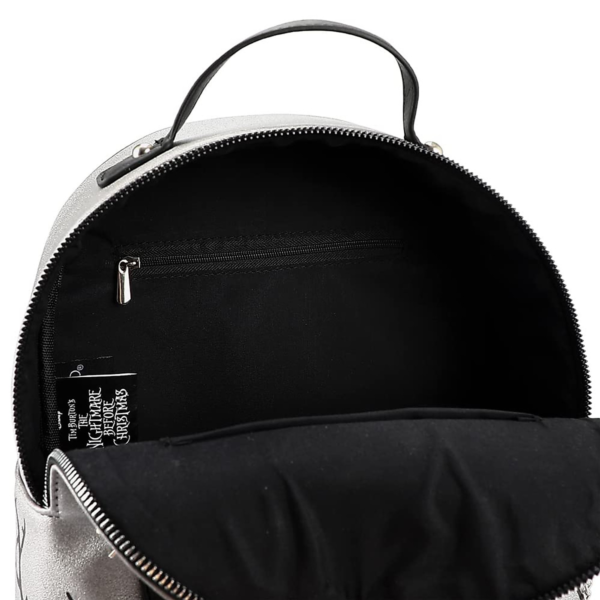 Nightmare Before Christmas Zero Graveyard Metallic Mini Backpack with Removable Coin Pouch