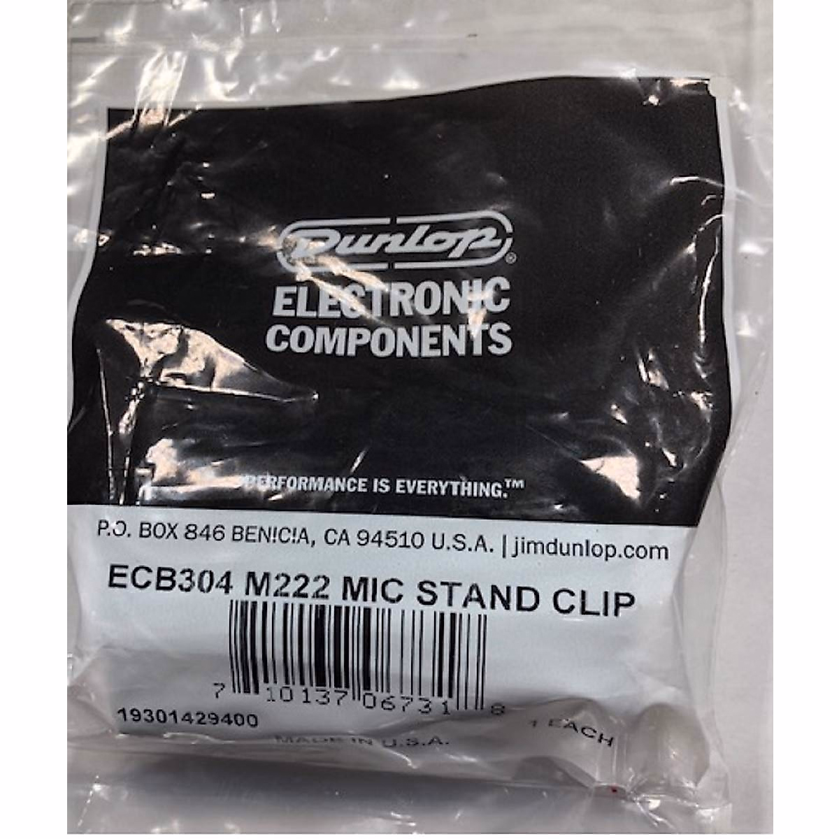 Jim Dunlop ECB304 MXR® Talk Box Microphone Stand Clip