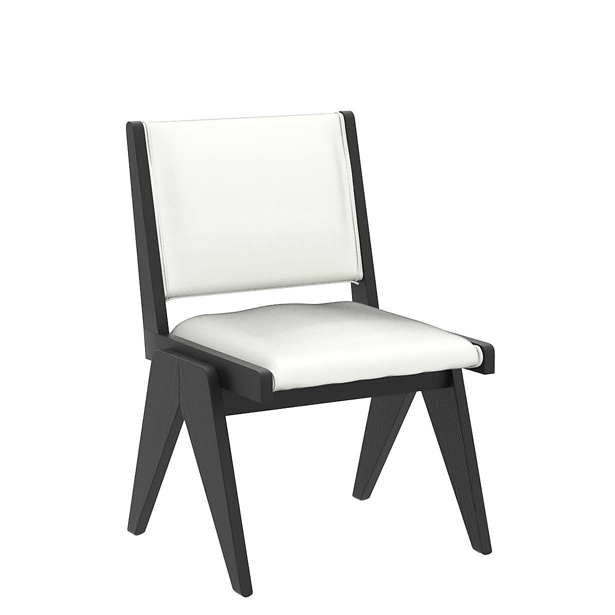 ZH4YOU Black Velvet Dining Chairs Set of 4, Modern Kitchen Dining Room Chairs with Back, Armless Comfy Side Chair for Living Room/Office/Apartment, Velvet Beige