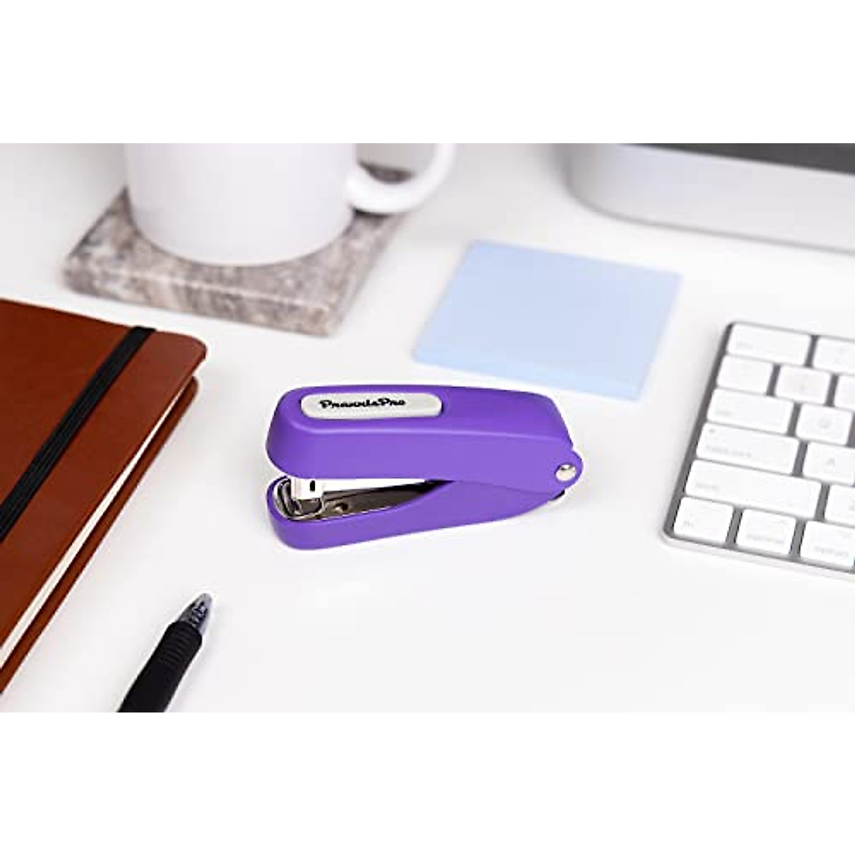 Aria-Plus Half-Strip Mini Stapler (Purple)