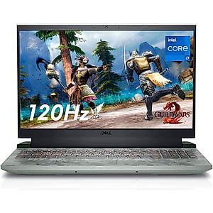 Dell Newest G15 15.6" 120Hz FHD Gaming Laptop, Intel i7-12700H 14-Core, NVIDIA RTX 3060, 64GB DDR5 2TB SSD, WiFi 6, Thunderbolt4, HDMI2.1, RJ45, Spector Green, Backlit Keyboard, Win11 Pro