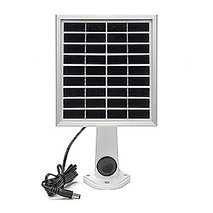 HAPPY HENHOUSE Solar Panel with Battery for Automatic Chicken Coop Door | 5.5mm x 2.5mm Connector