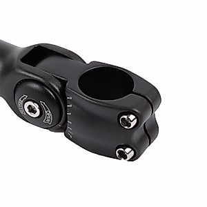 catazer MTB Bicycle Stem Adjustable 0~60 Degree Handlebar Tube Stem for Most Bike Road Bike MTB BMX 25.4 28.6 31.8 Stem 90-130mm (28.6x31.8x120mm)