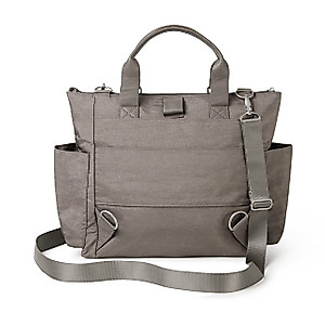 Baggallini Womens 3-in-1 Convertible Backpack, Sterling Shimmer, One Size US