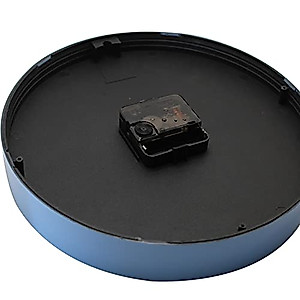 CAMY 9 Inch Wall Clock - Silent Non Ticking Quality Quartz Battery Operated Round Easy to Read Home/Office/School Clock