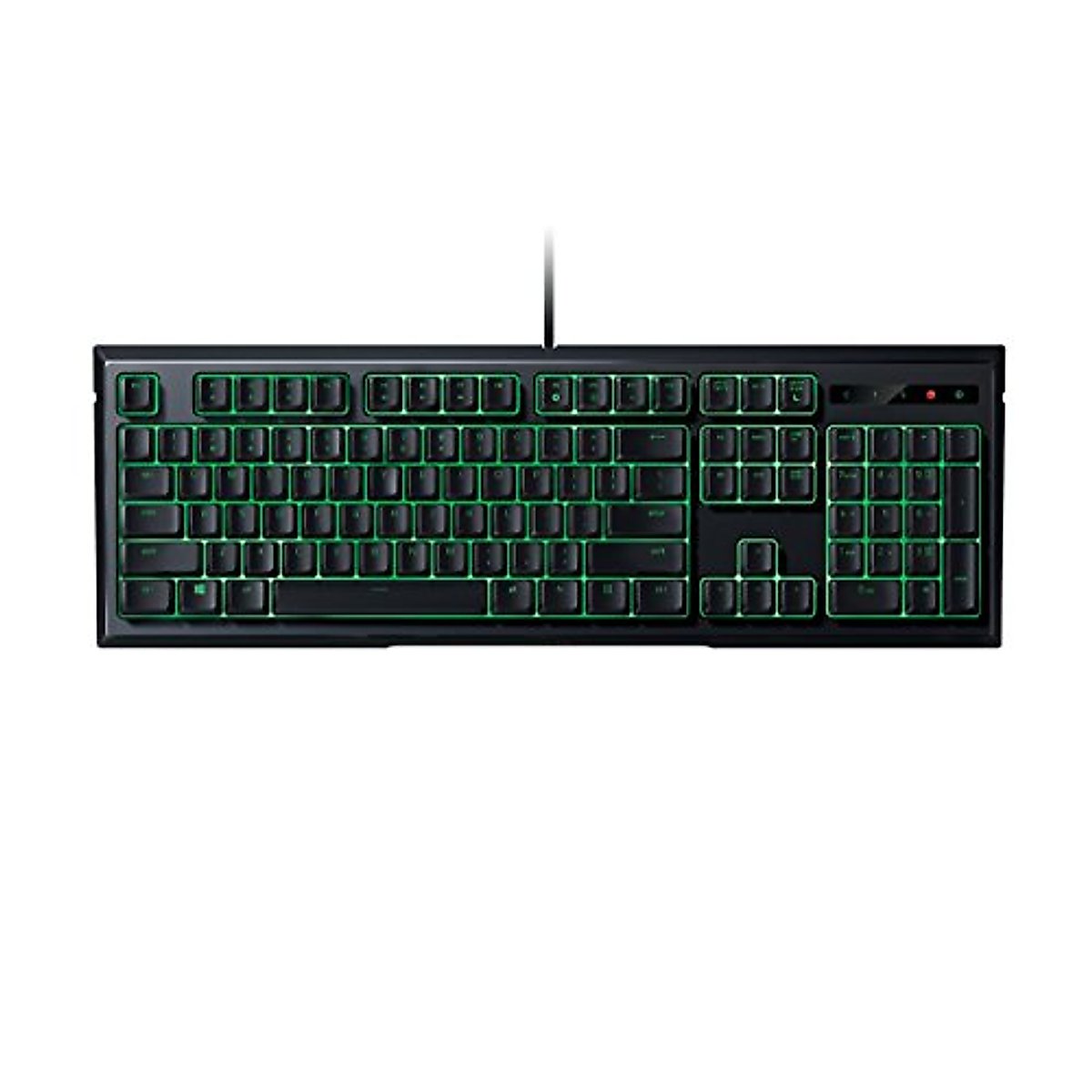 Razer ORNATA Expert: Mecha-Membrane - Individually Backlit Mid-Height Keys - Leatherette Wrist Rest - Gaming Keyboard - Gaming Keyboard (RZ03-02041800-R3U1)