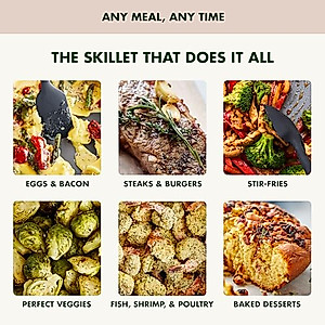 GreenPan Advanced 12” X 15” Electric Skillet with Lid, 7QT Capacity for Family Meals, Healthy Ceramic Nonstick PFAS-Free Coating, Fry, Sauté, Steam, Simmer, Sear, Stir Fry, Dishwasher Safe, Clay