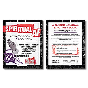 Knock Knock Spiritual AF Activity Book & Guided Journal