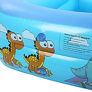 01 Inflatable Pool, Plastic Pool Swimming Pool Outdoor Swim Pools for Baby Toddler Adults for Backyard Garden Outdoor