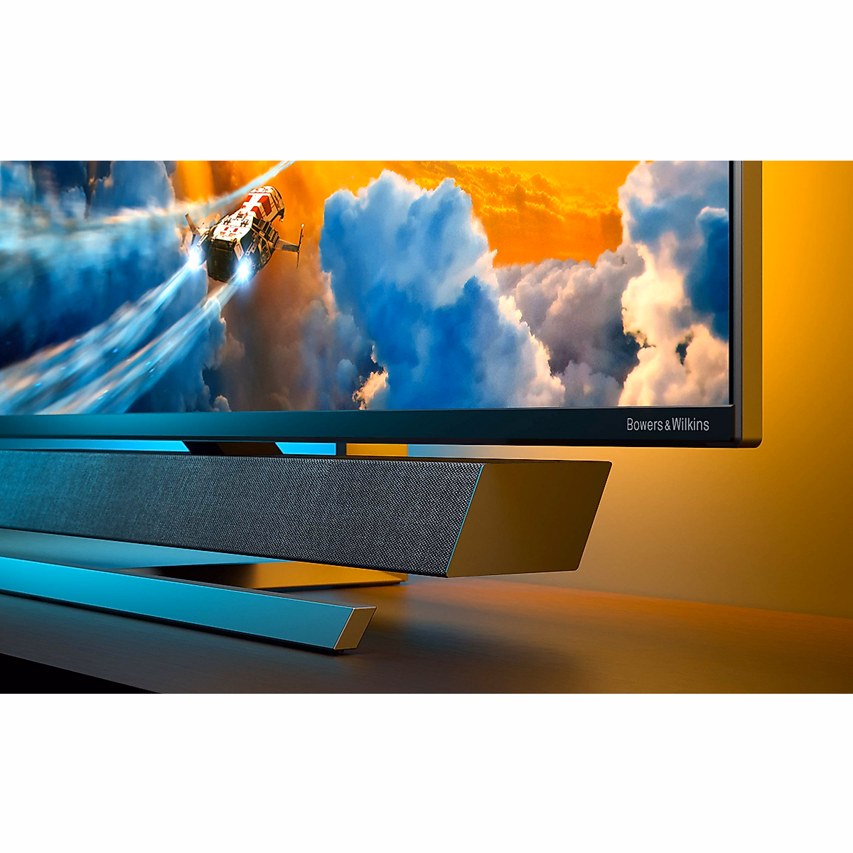 Philips Momentum 558M1RY 55" Console Gaming Monitor, 4K UHD @ 120Hz, Bowers and Wilkins Audio, FreeSync Premium Pro, Low Input lag, DisplayHDR1000, Ambiglow, 4Yr Advance Replacement (Renewed)