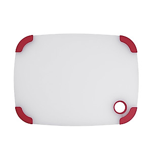 Cuisinart CPB-14SR 14" Semi-Transparent Board with Red Trim, White