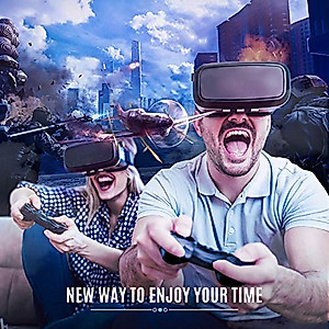 Deeptick Replacement for PS4 Controller Wireless Gamepad Compatible with P4/Pro/Slim/PC with Motion Motors and Audio Function, Mini LED Indicator, USB Cable and Anti-Slip