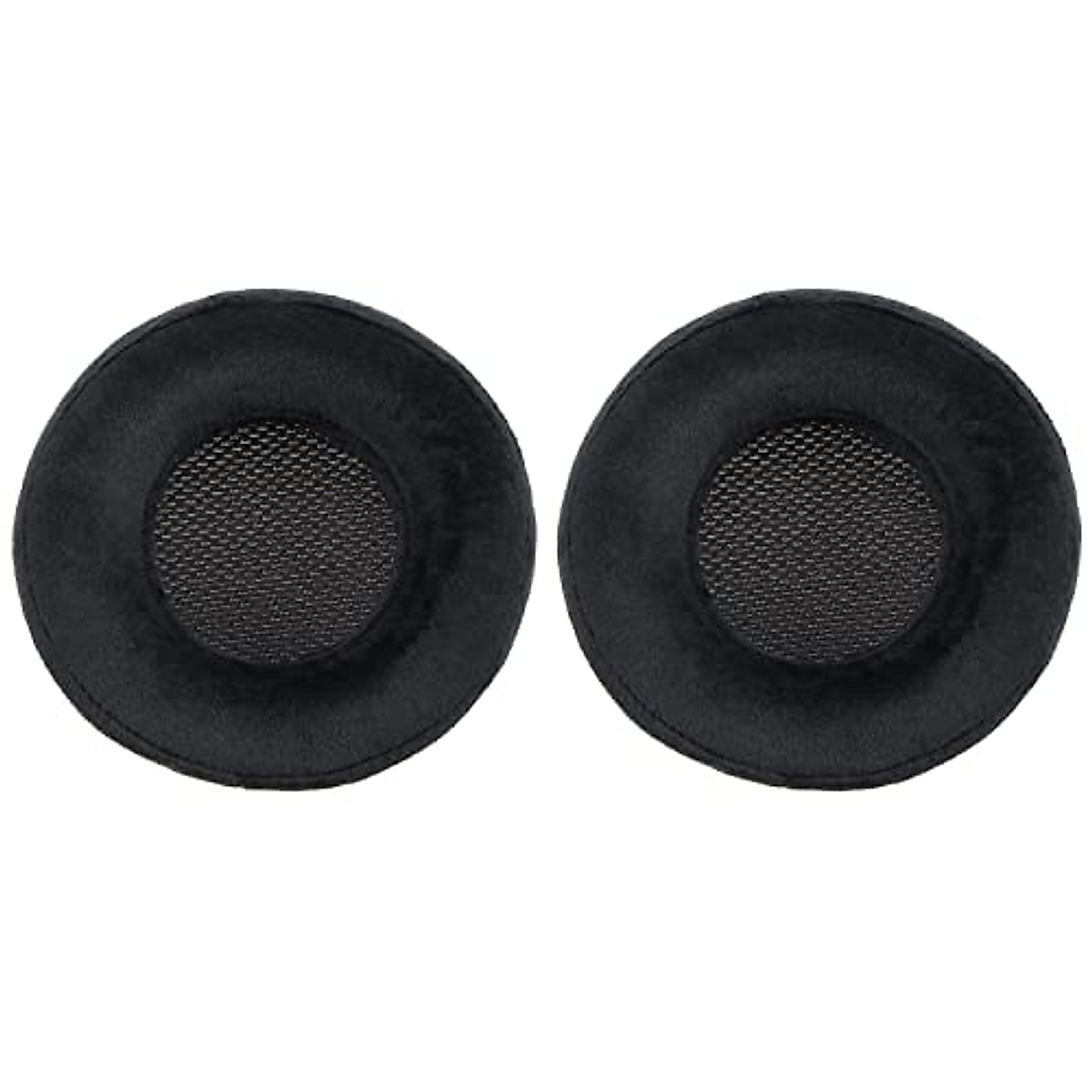 1 Pair Earpads Compatible with Corsair Virtuoso RGB Wireless SE Headphones Replacement Velour Memory Foam Ear Cushions Headset Repair Parts Black